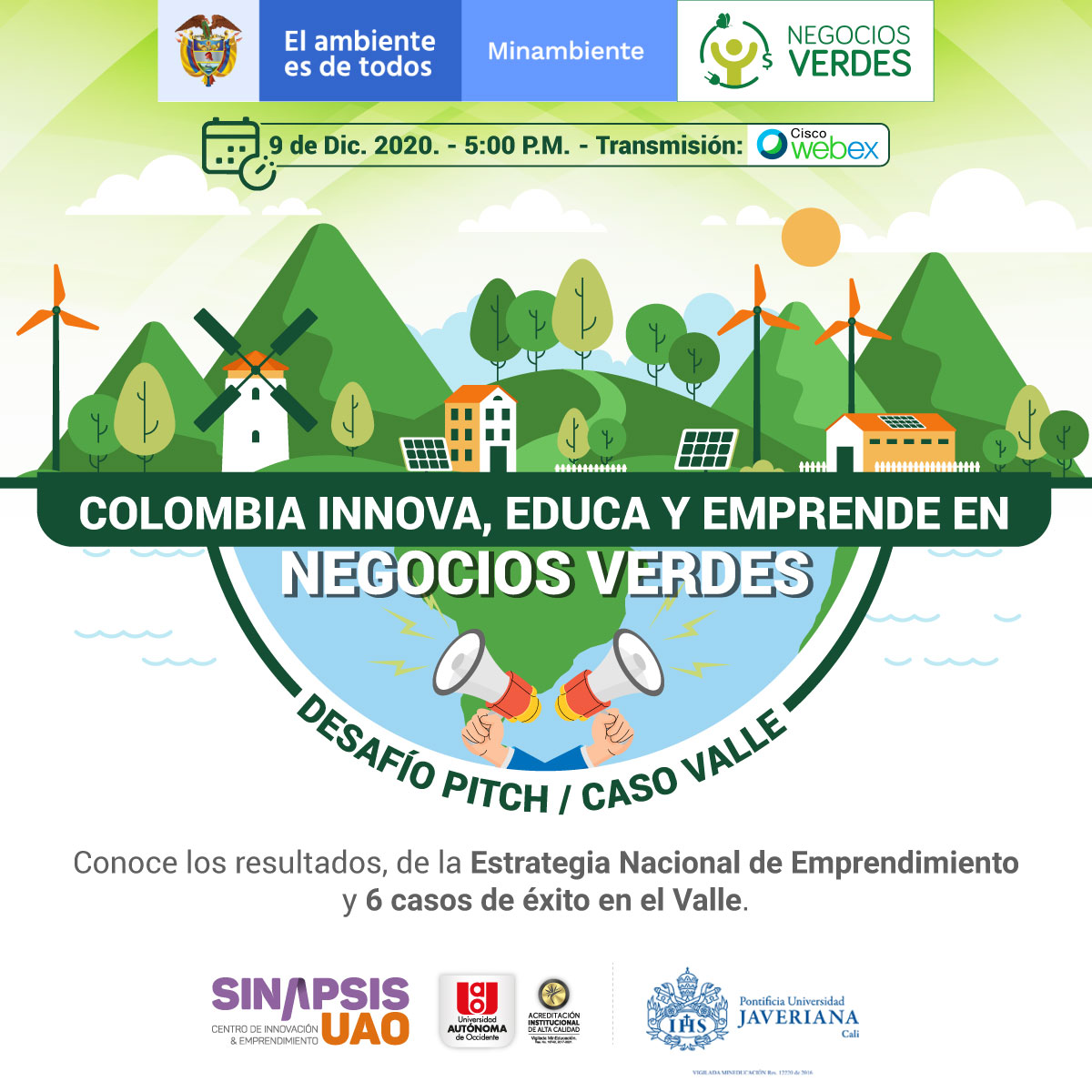 Colombia innova, educa y emprende en negocios verdes – SINAPSIS UAO